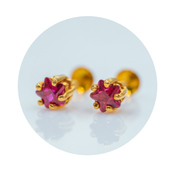 Tamil Ethnic Earrings - Thodoo